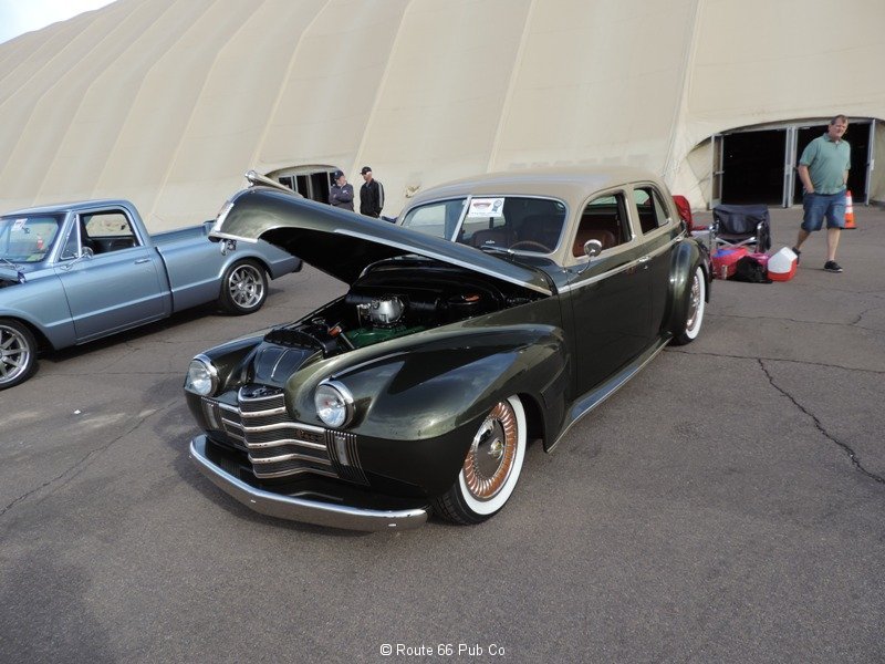 Wes Rydell's 1940 Oldsmobile "Agnes" - Route 66 Pub Co